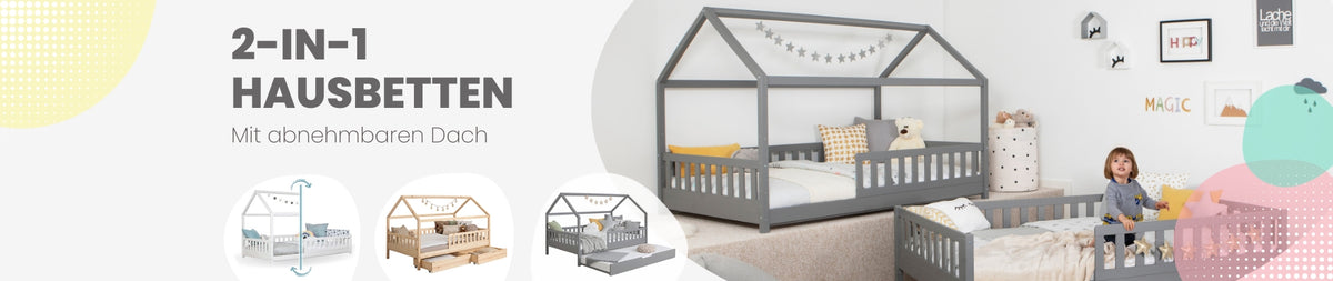 2 In 1 Hausbett Bodenbett Duo Ticaa