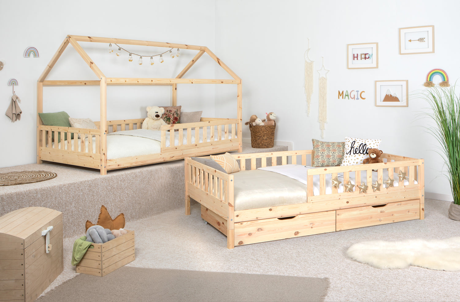 Hausbett 140x200 Ikea